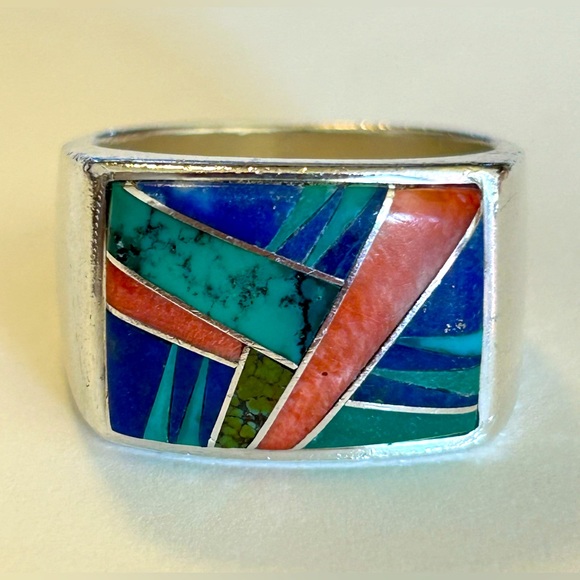 Marty Yazzie | Accessories | Marty Yazzie Handmade Navajo Multi Stone ...